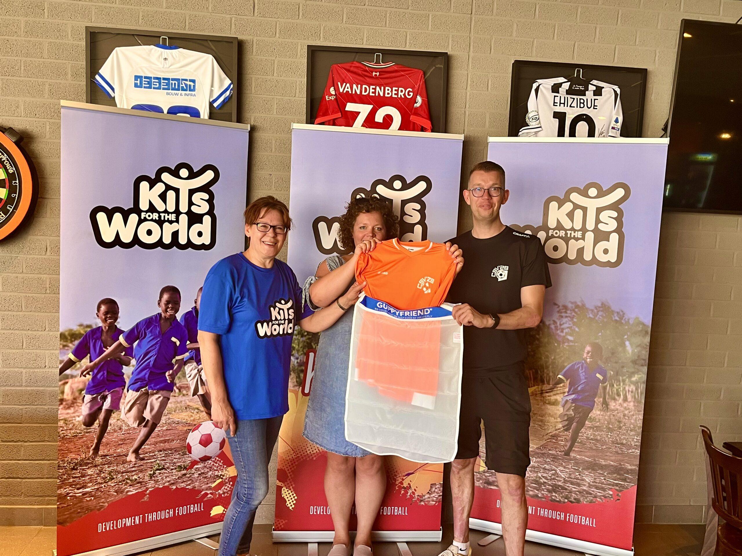 CSV 28The First Dutch Football Club to Guppy bag – Kits for the World